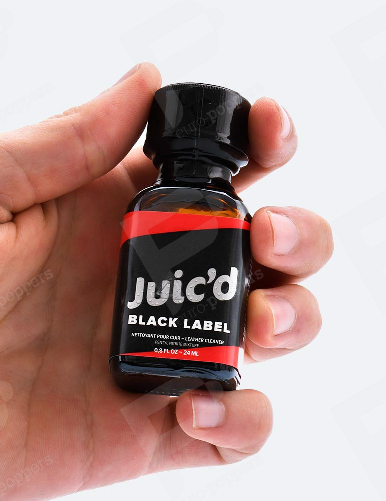 Poppers Juic'd Black Label 24 ml - Effetti Ultra-Forti E Duri