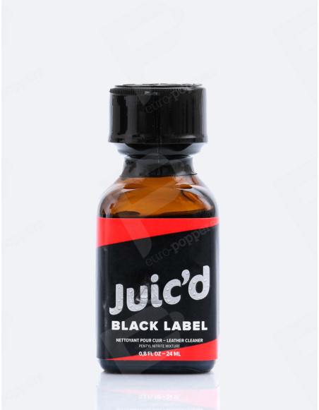 Poppers Juic'd Black Label 24 ml - Effetti Ultra-Forti E Duri