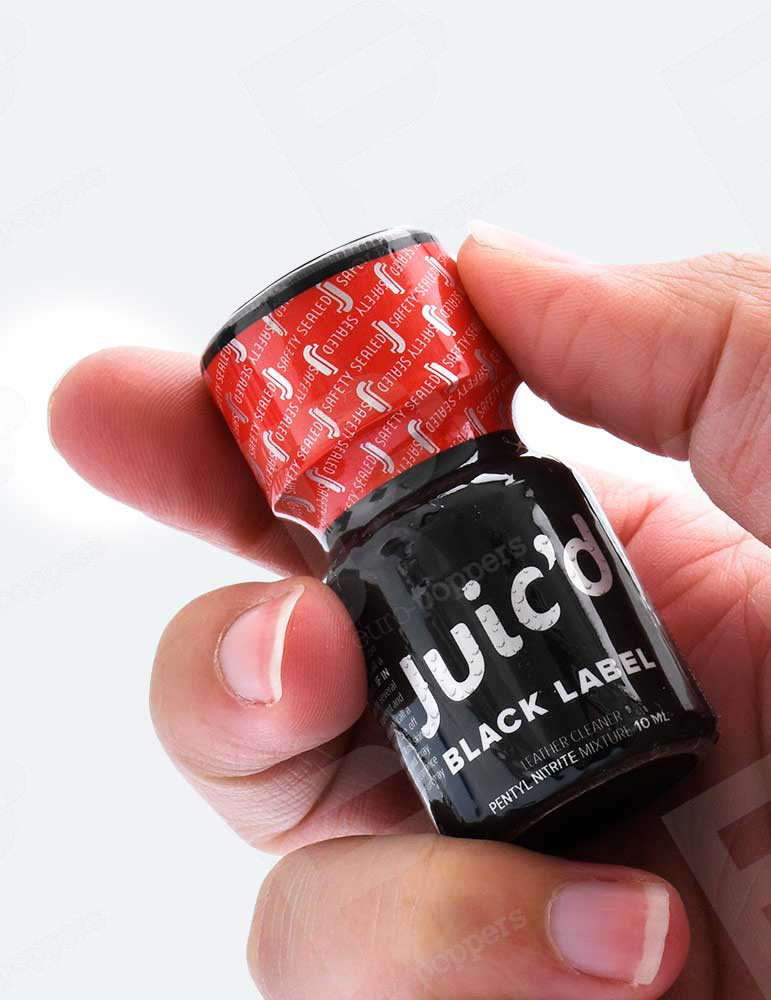 Poppers Juic'd Black Label 10 ml - Effetti Ancora Più Forti